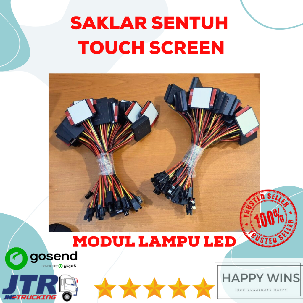 Jual SAKLAR SENSOR SENTUH LAMPUR LED CERMIN KAMAR MANDI MURAH / SWITCH ...