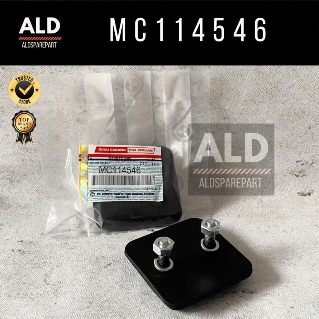 Jual Stopper helper karet bantu per Mitsubshi ps100 ps120 ps125T canter ...