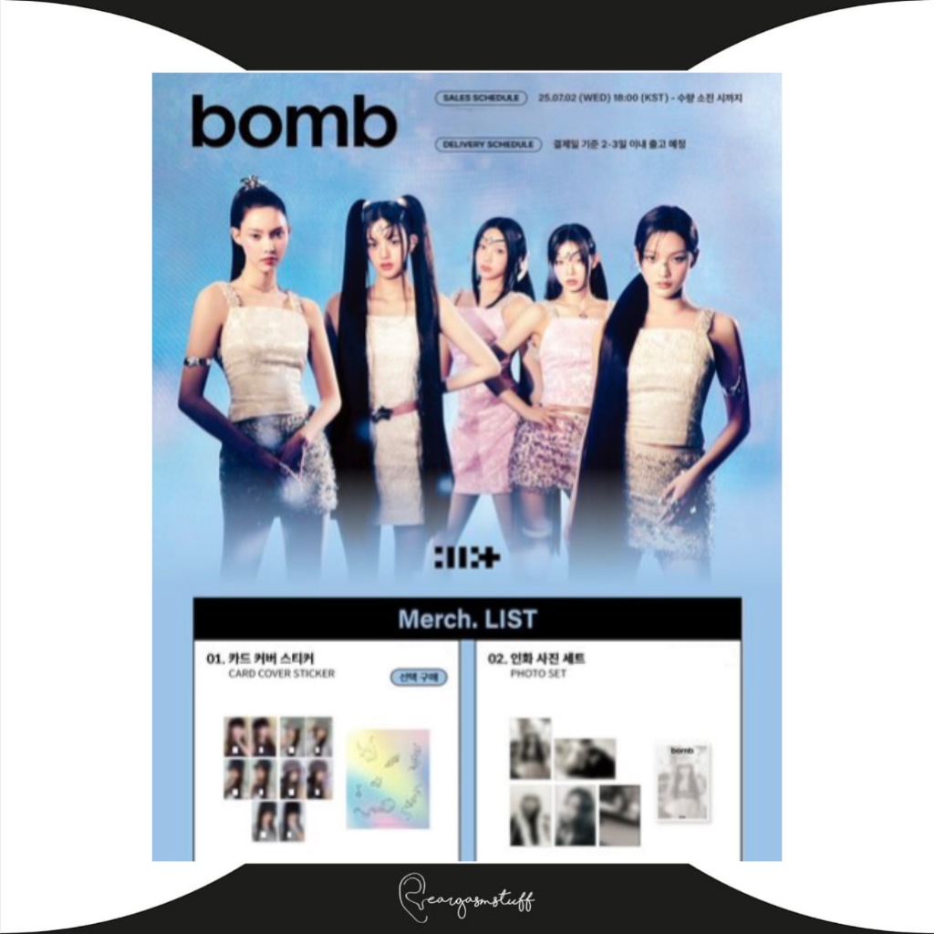 Jual ILLIT BOMB POP UP STORE OFFICIAL MERCHANDISE/ MERCH/ MD | Shopee ...