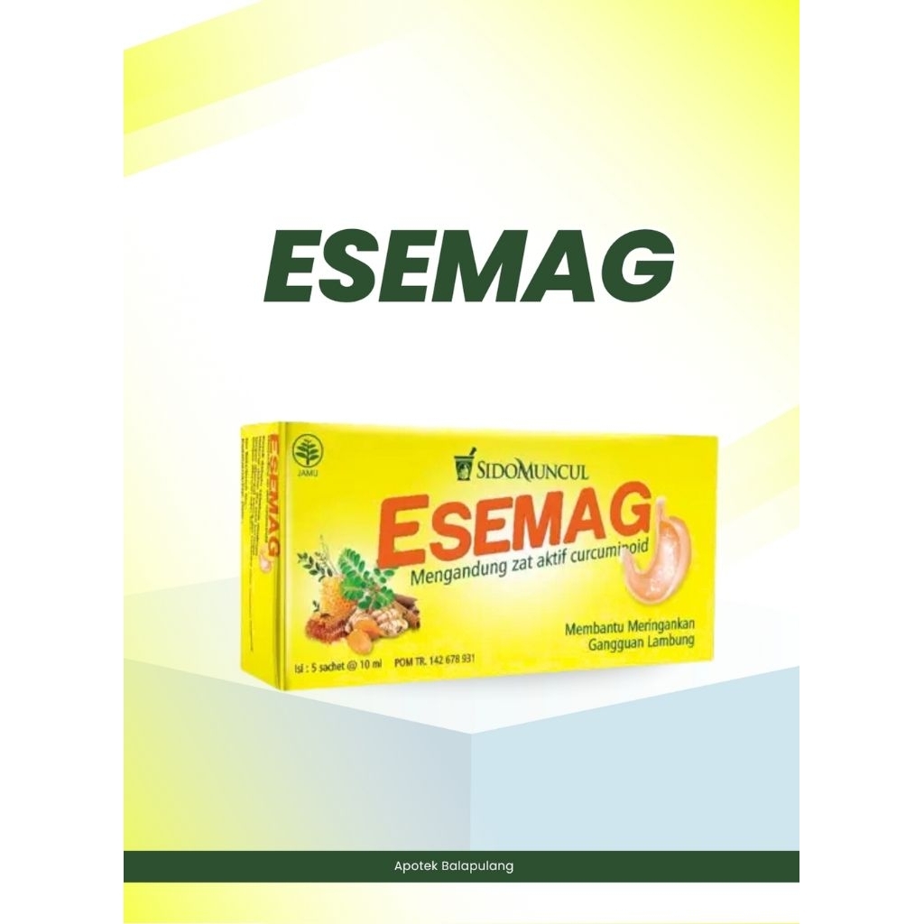 Jual ESEMAG @5 sachet/box | Shopee Indonesia