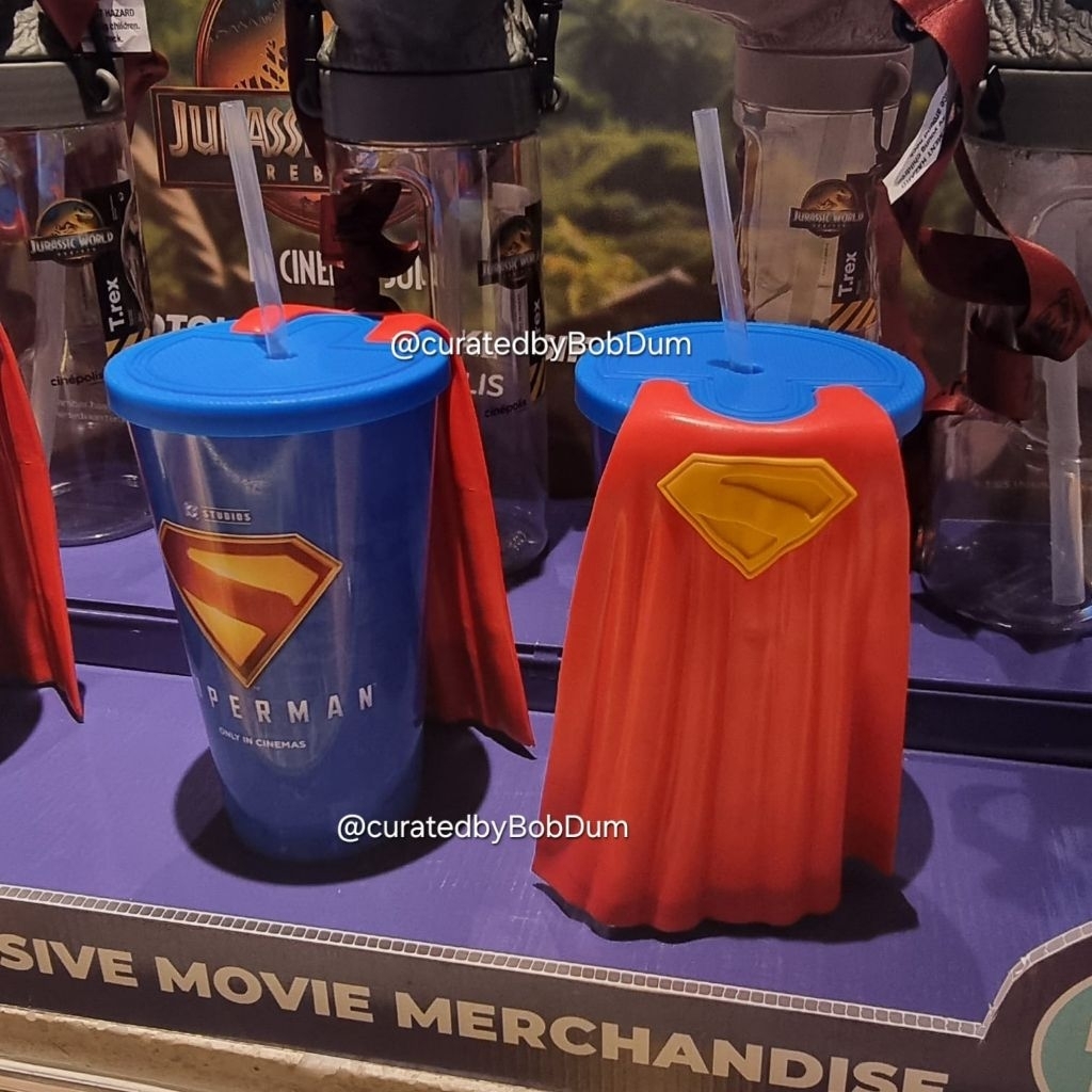 Jual XXI Cinepolis Superman Jurassic T-rex Waterbottle Dinosaurus ...