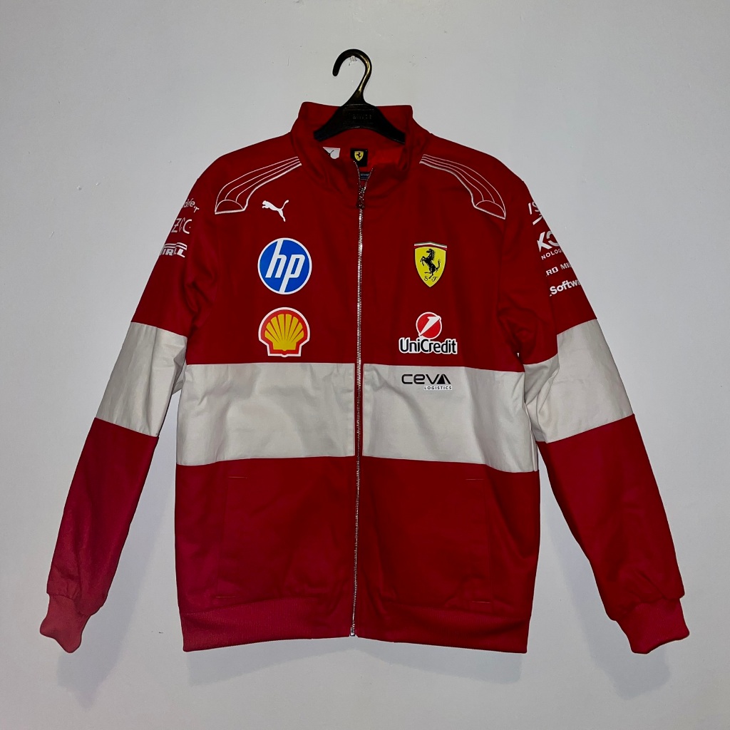 Jual Jacket Vintage Ferrari F1 2025, Formula 1 Original PUMA - BRAND ...