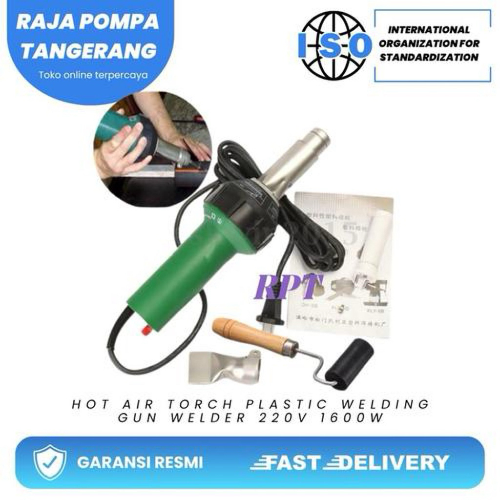 Jual Hot Air Torch Plastic Welding Gun Welder 220V 1600W | Shopee Indonesia