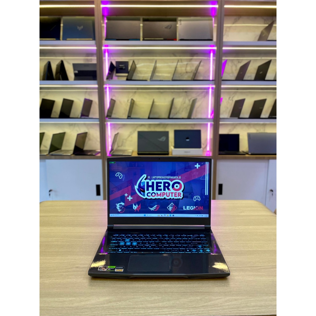 Jual Laptop MSI THIN A15, Amd ryzen 5 7535Hs, Nvidia rtx 2050 | Shopee ...