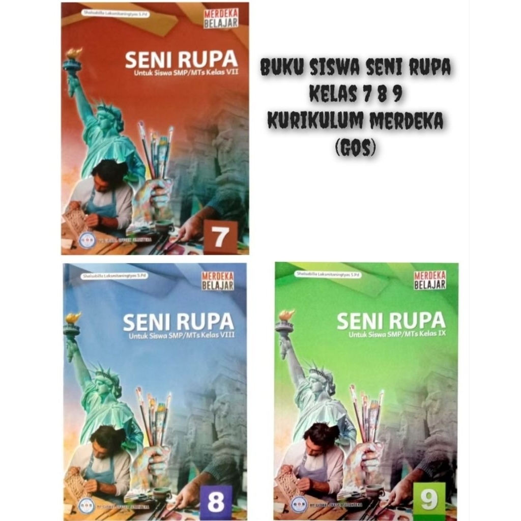 Jual Buku Siswa Seni Rupa SMP/MTs Kelas 7 8 9 Kurikulum Merdeka | Shopee Indonesia