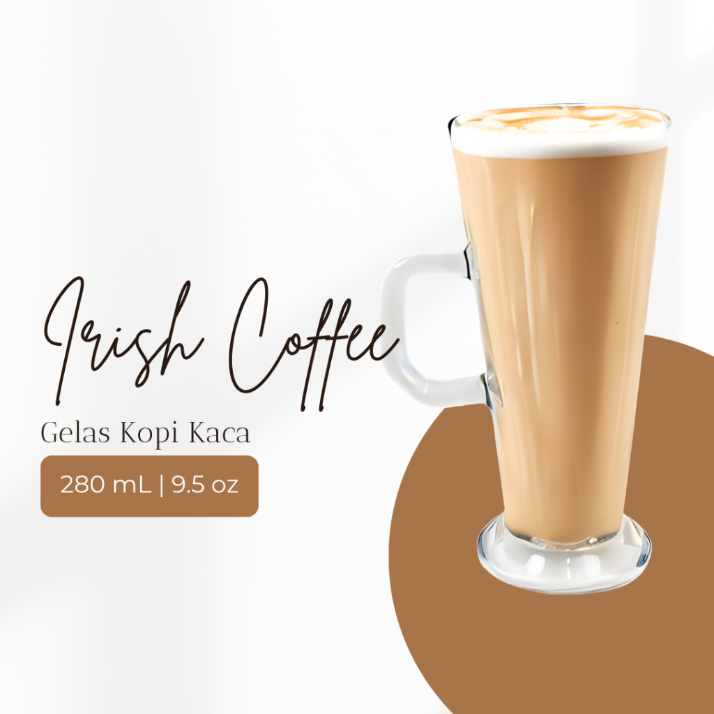 Jual IRISH Coffee Glass | Gelas Kopi Kaca | Cangkir Kopi Susu | Shopee ...