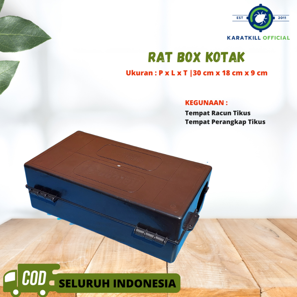 Jual rat box kotak racun tikus rabox station tempat racun tikus ...