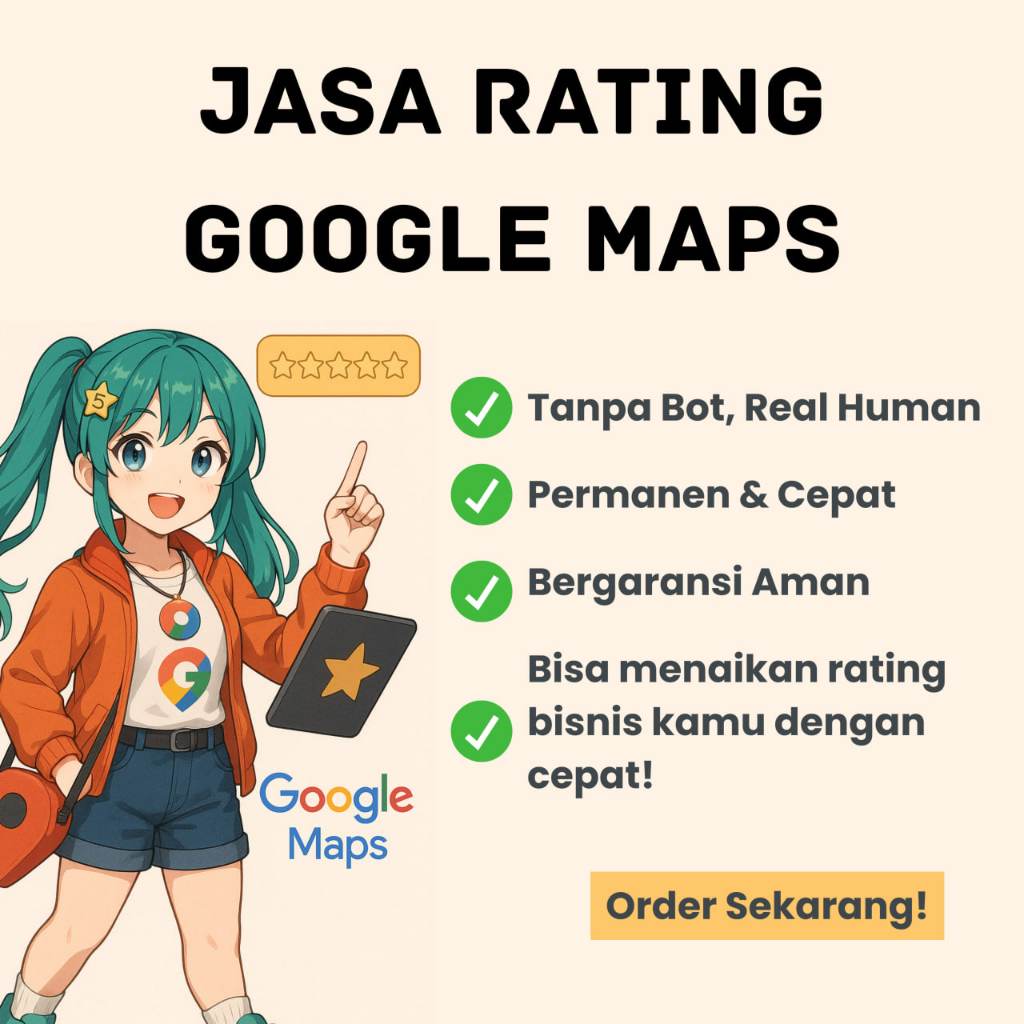 Jual Jasa Review/Rating/Ulasan Permanen Google Maps/Gmaps Orang Asli ...