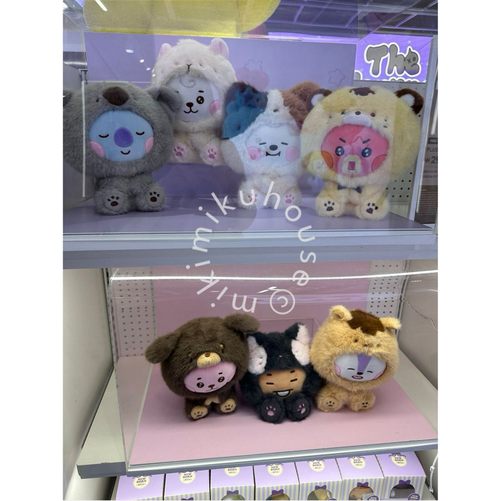 Jual BT21 BABY MORE FLUFFY ANIMAL EDITION COOKY CHIMMY KOYA RJ MANG ...