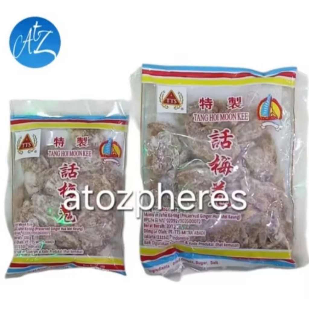 Jual Manisan jahe kering TTS TANG HOI MOON KEE Preserved Dried Ginger ...