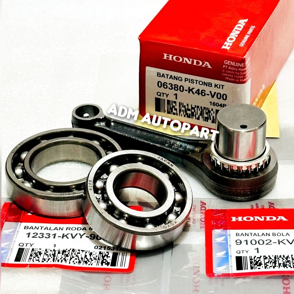 Jual STANG SEHER K46 + BEARING KRUK AS KANAN KIRI 6007+6205 BEAT SRTEET ECO SCOOPY DONAT LED ...