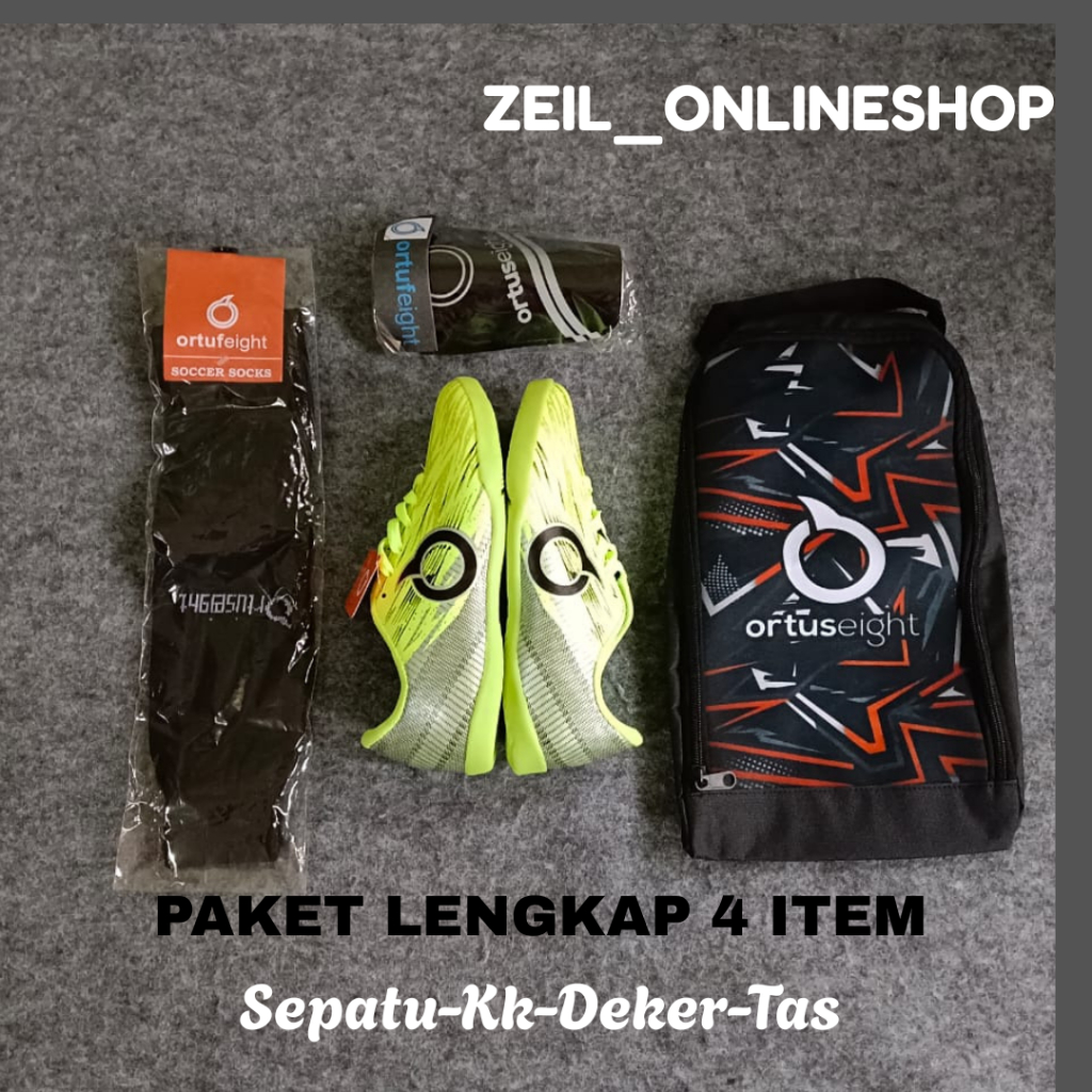 Jual Sepatu Futsal Anak Ortus Catalyst Legion Unity FG Paket Tas Kaos ...