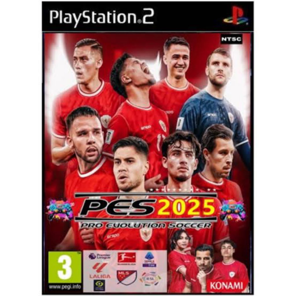 Jual KASET PLAYSTATION 2 - PES 2025 UPDATE | Shopee Indonesia