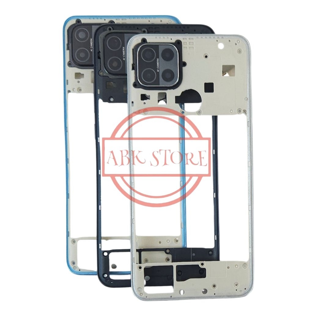 Jual MIDDLE FRAME - TULANG TENGAH BEZEL FOR OPPO A15 / A15S BEZZEL ...