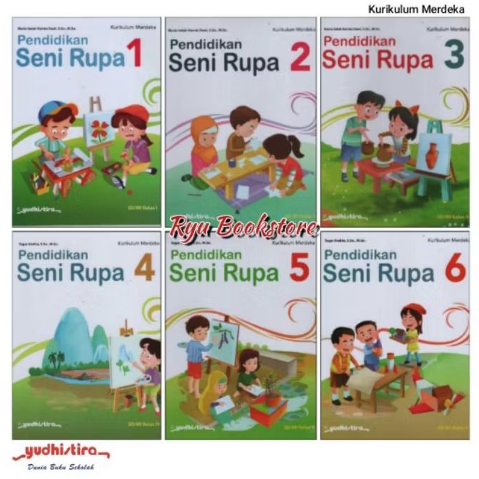 Jual Original Pend.Seni Rupa Kls 1,2,3,4,5,6 SD/Mi Kur.Merdeka ...