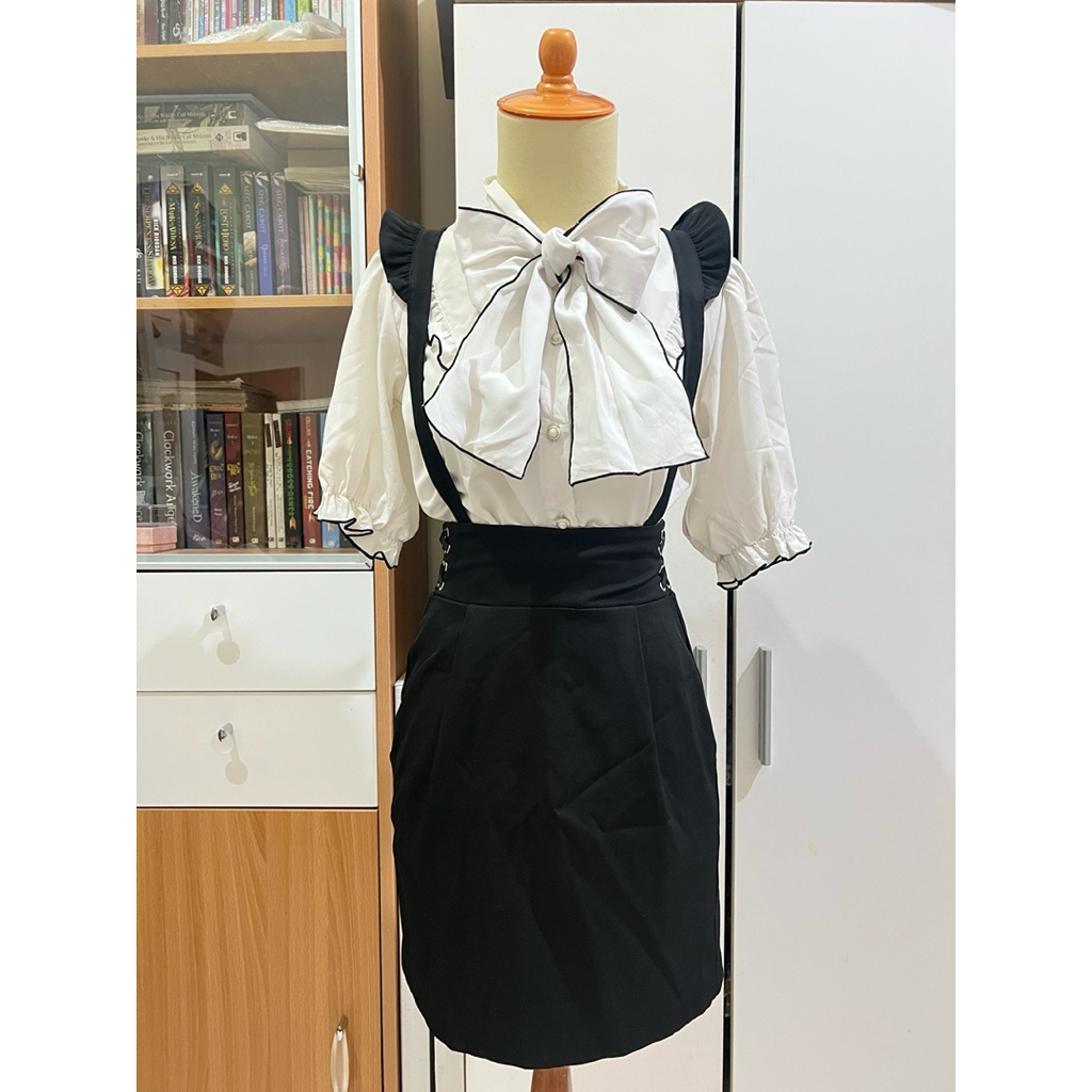 Jual Sweet Jirai Kei Set JSK Ryousangata Japanese Kawaii Michell Macaron | Shopee Indonesia