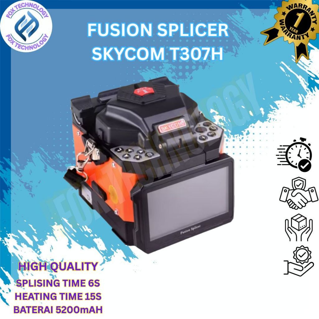 Jual Fusion Splicer Skycom T307H – Alat Penyambung Kabel Fiber Optik ...