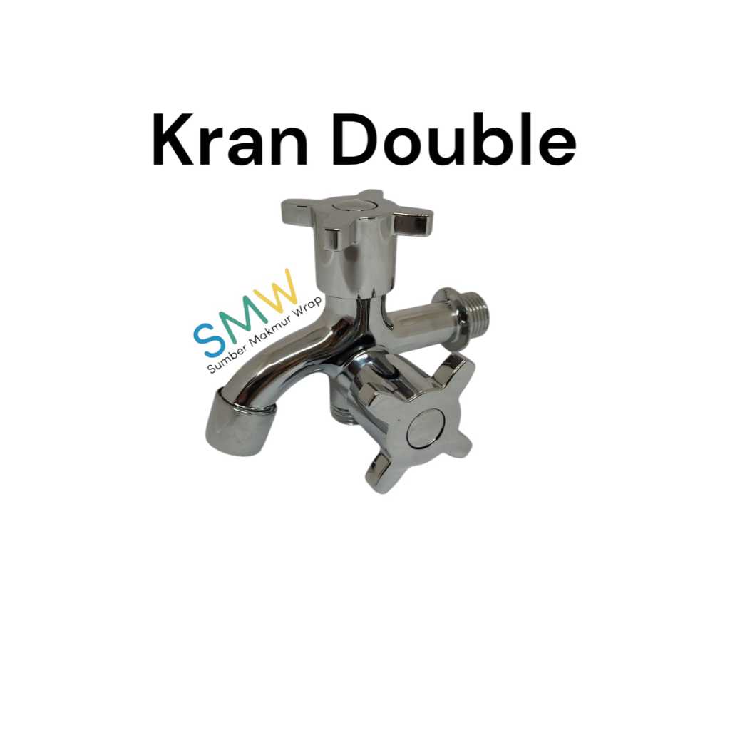 Jual Kran Double / Kran Shower / Kran Double Engkol Full Stainles ...