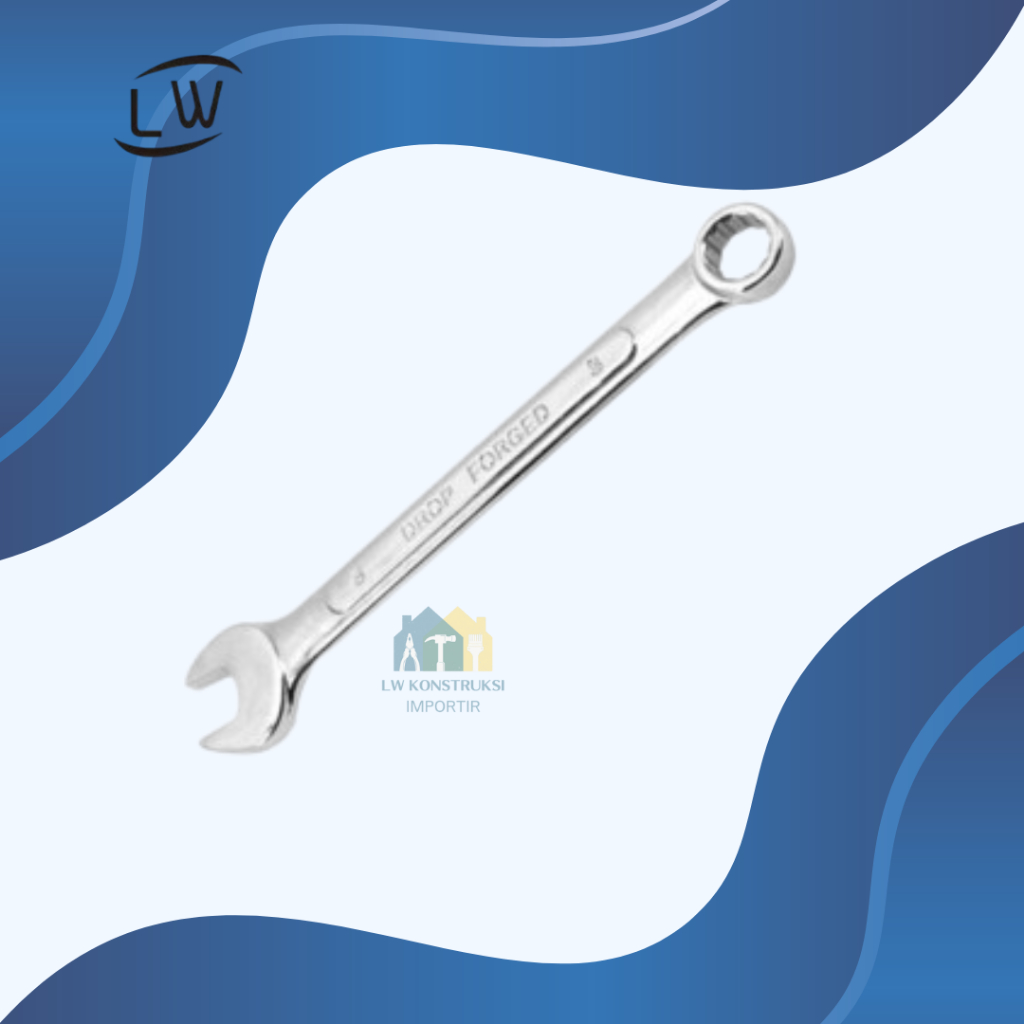 Jual KUNCI RING PAS KOMBINASI / COMBINATION SPANNER WRENCH RING 6MM | Shopee Indonesia