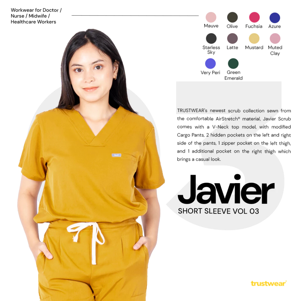 Jual Doctor`s Scrub/Set Baju Celana Jaga OKA OK Perawat/Dokter Lengan ...