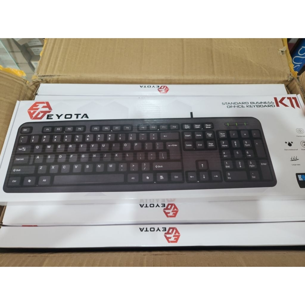 Jual KEYBOARD USB STANDARD - KEYBPOARD USB EYOTA PC KOMPUTER | Shopee ...