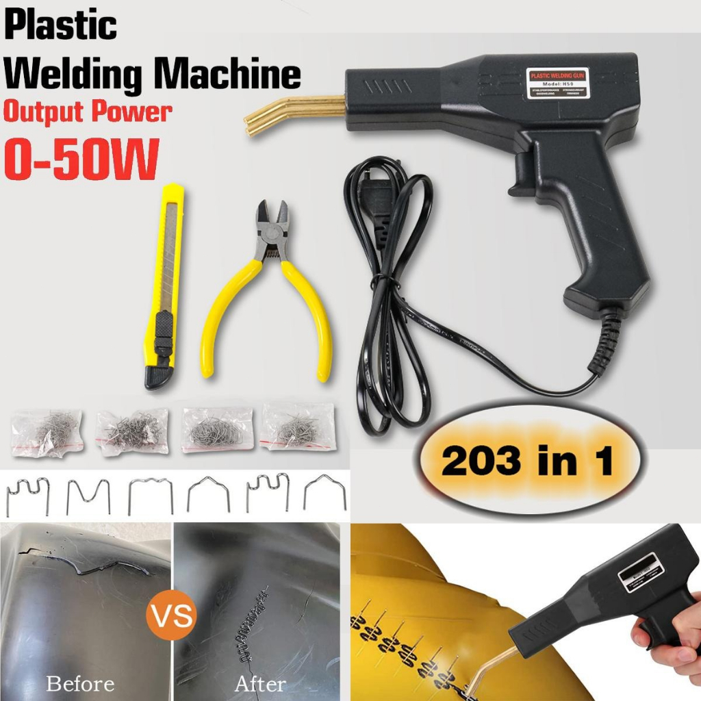 Jual 203 IN 1 Welding Gun Solder Plastik Body Motor / Lem Stapler ...