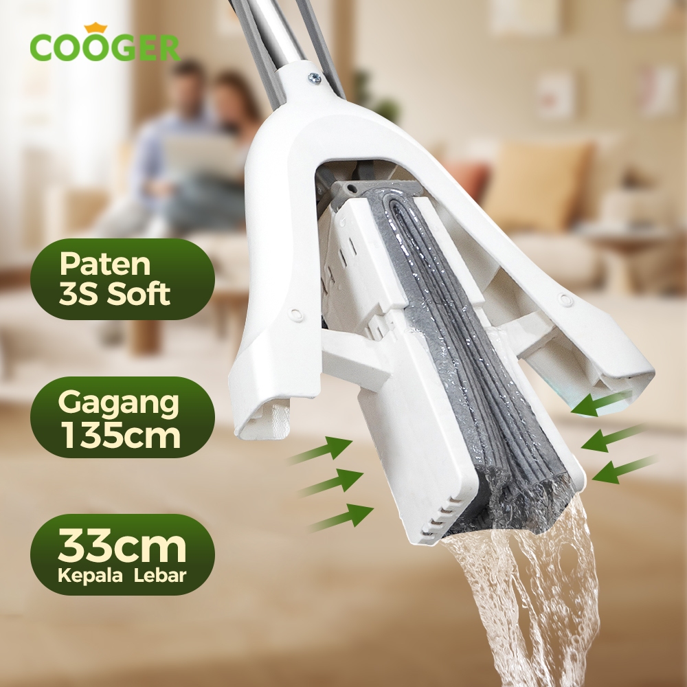 Jual COOGER Alat Pel Sponge Mop Alat Pel Busa Bahan Collodion Menyerap ...
