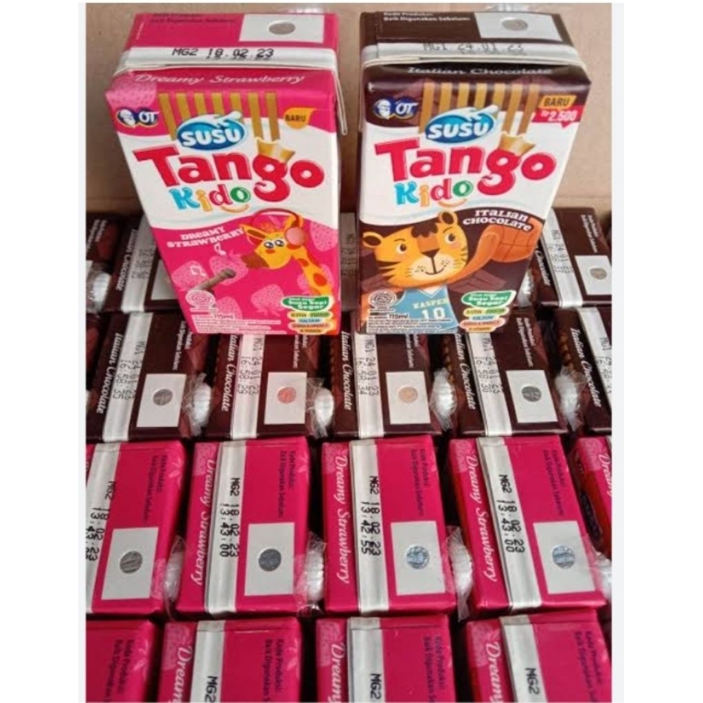Jual MURAH / SUSU UHT TANGO KIDO 115ml / 1 Karton isi 36pcs all varian ...