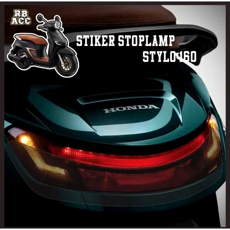 Jual STIKER LAMPU BELANG STOP LAMP STYLO 160 | Shopee Indonesia