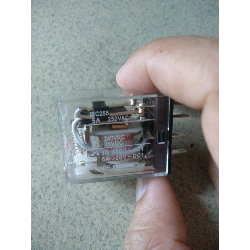 Jual relay IEC255 5A 250VAC 250V 8kaki langsung aja order | Shopee ...