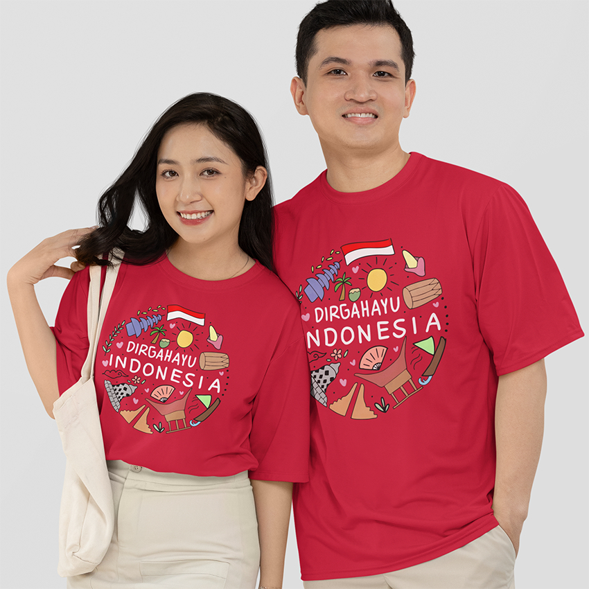 Jual KAOSBRO - Kaos HUT Republik Indonesia - Kaos Garuda Indonesia - Kaos 17 Agustus Dirgahayu ...