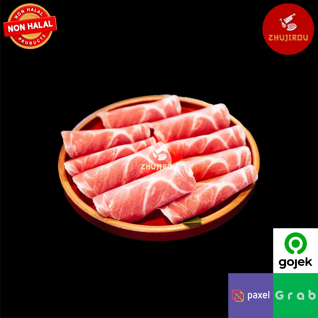 Jual Daging Babi Kapsim Slice / Kapsim Kembang Slice / Kapsim Atas ...