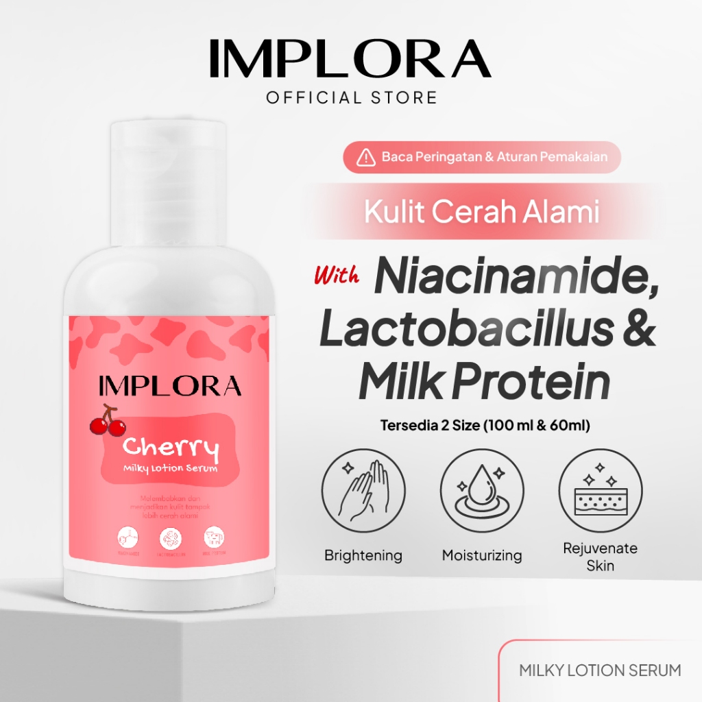 Jual Implora Milky Lotion Serum | Lotion Niacinamide | Mencerahkan ...