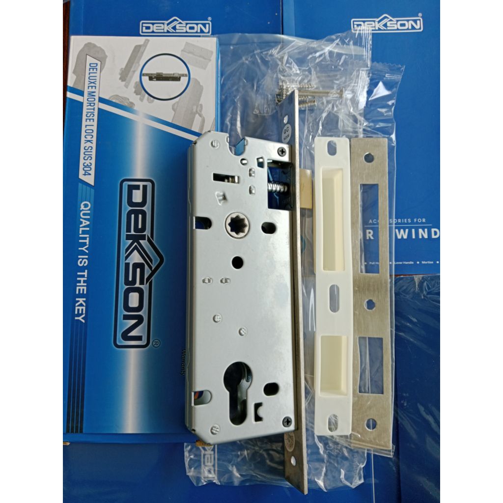Jual Mortise Lock Dekson IL DL 8485 / Body Kunci Swing Lidah Kayu ...