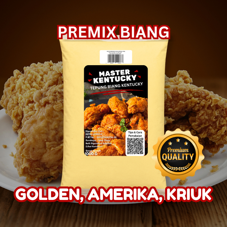 Jual MASTER KENTUCKY Tepung Premix Biang Fried Chicken Crispy Premium ...