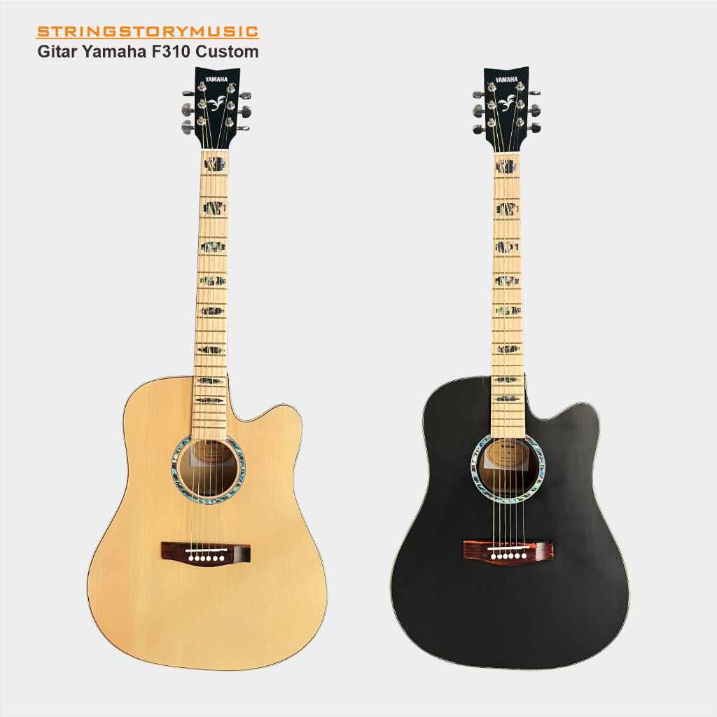 Jual Gitar Yamaha Jumbo F310 Akustik - Elektrik, Pilihan Warna Natural & Hitam, Desain Elegan ...