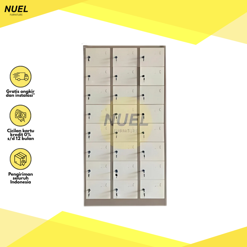 Jual Locker Loker Kabinet Besi 24 Pintu | Shopee Indonesia