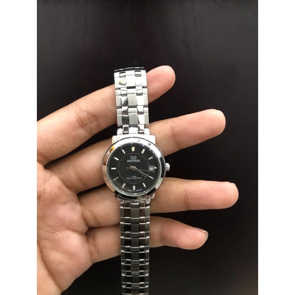 Jual JAM MIRAGE CEWEK STAINLESS TAHAN AIR | Shopee Indonesia