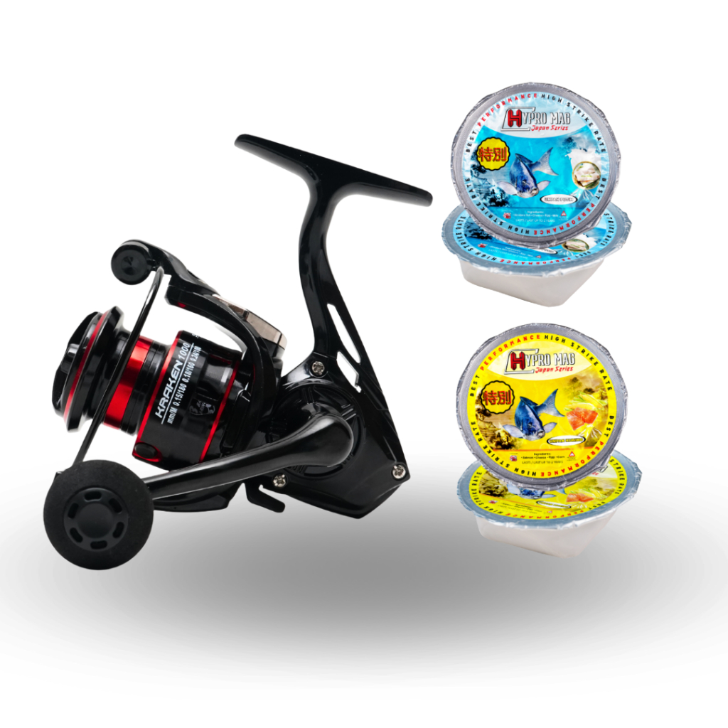 Jual [PAKET HEMAT] REEL PANCING SEA AND KINGS KRAKEN Rill Katrol ...