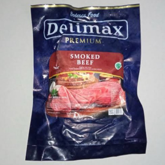Jual Smoked Beef isi 10 Delimax Daging Sapi Asap Frozen Food Rak Sayur ...