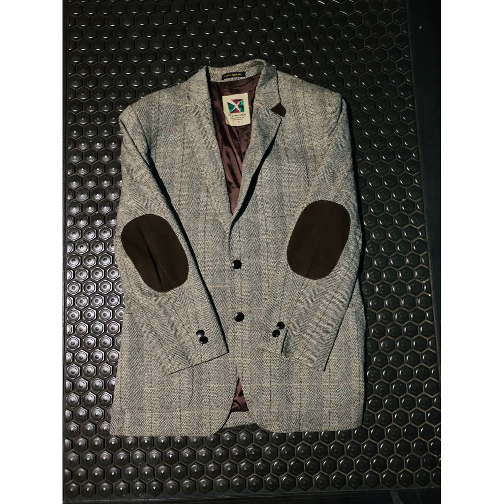 Jual BLAZER JAS MEWAH BRANDED ELBOW FRANCO FERRARO MILANO ITALIA ...