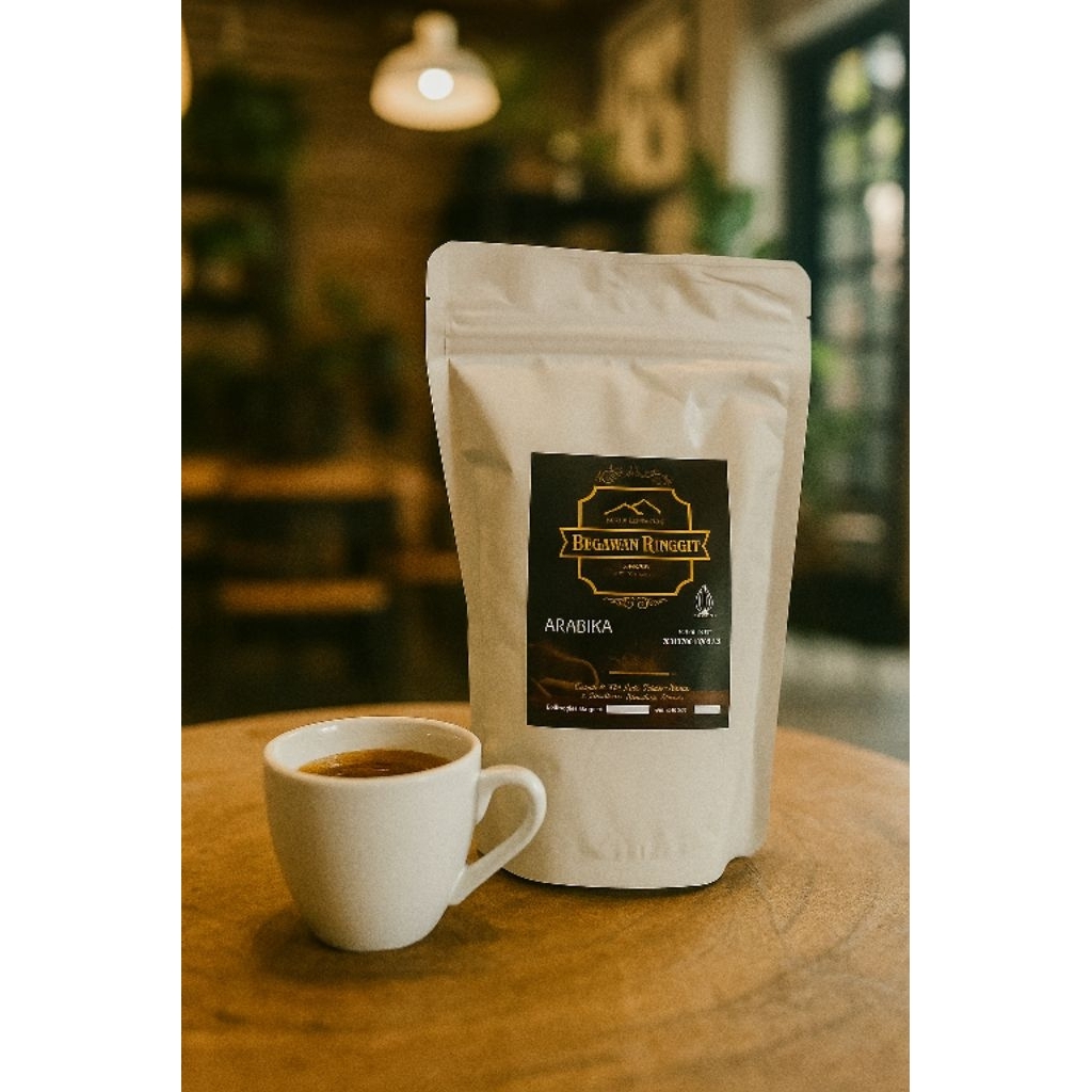 Jual Kopi Arabica Begawan Ringgit 200 Gram — Kopi Premium Gunung Arjuno ...