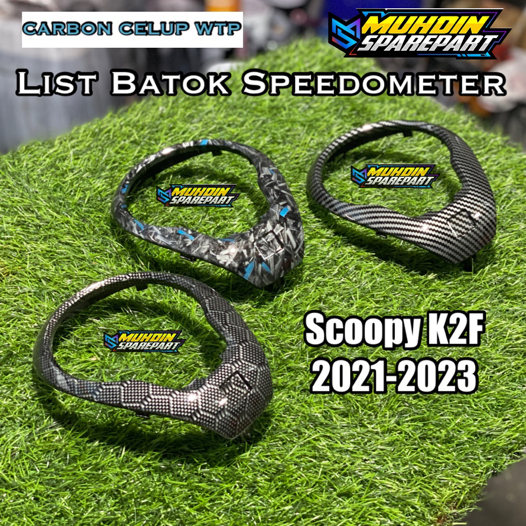 Jual Cover Lis List Ring Speedometer Scoopy New K2F 2021/2022/2023 ...