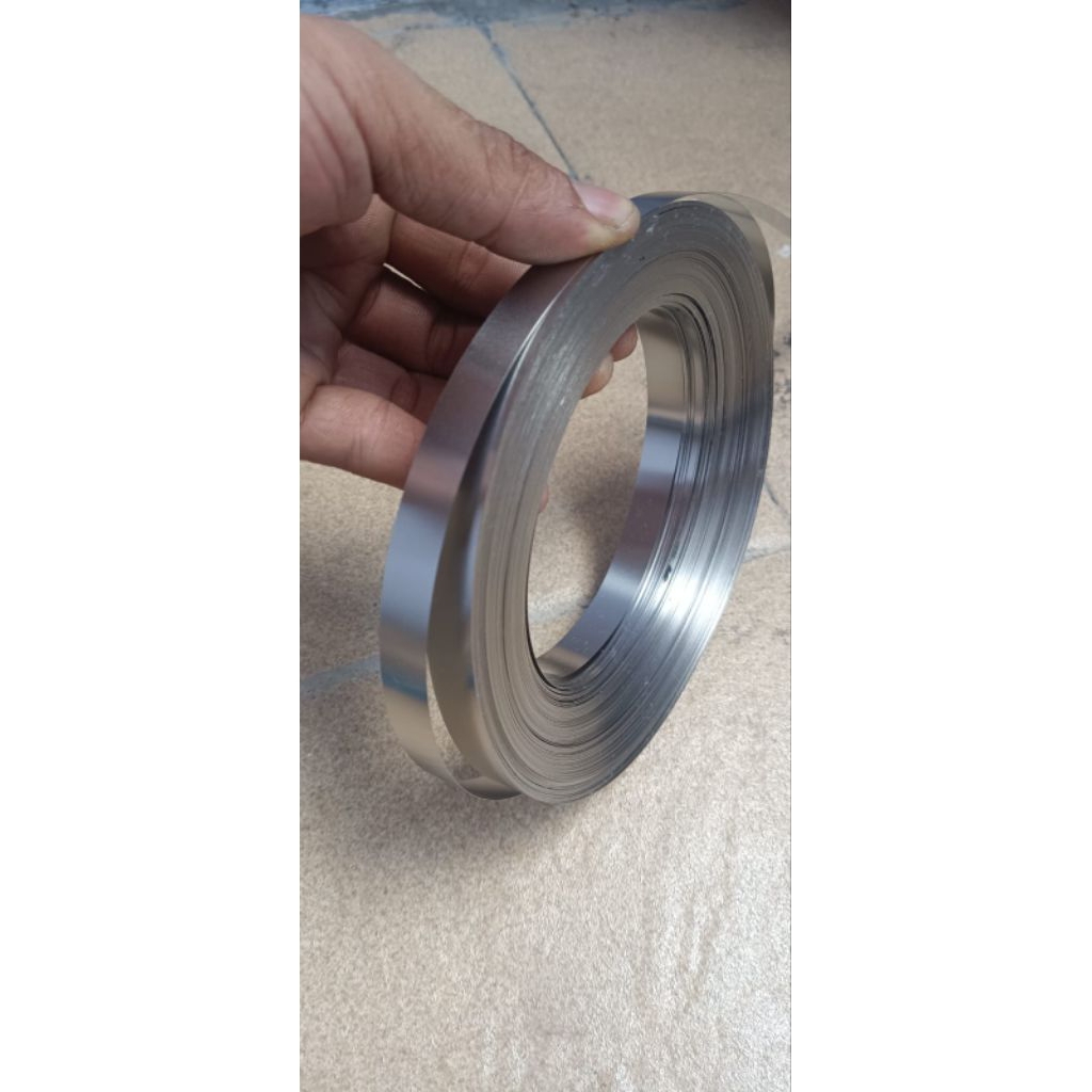 Jual shim plat stainless steel 304 0,1mm x 12mm x 1000mm | Shopee Indonesia