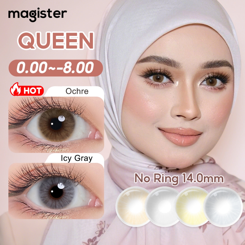 Jual [-1.00 s/d -8.00] Magister Softlens minus Queen Series 14MM ...