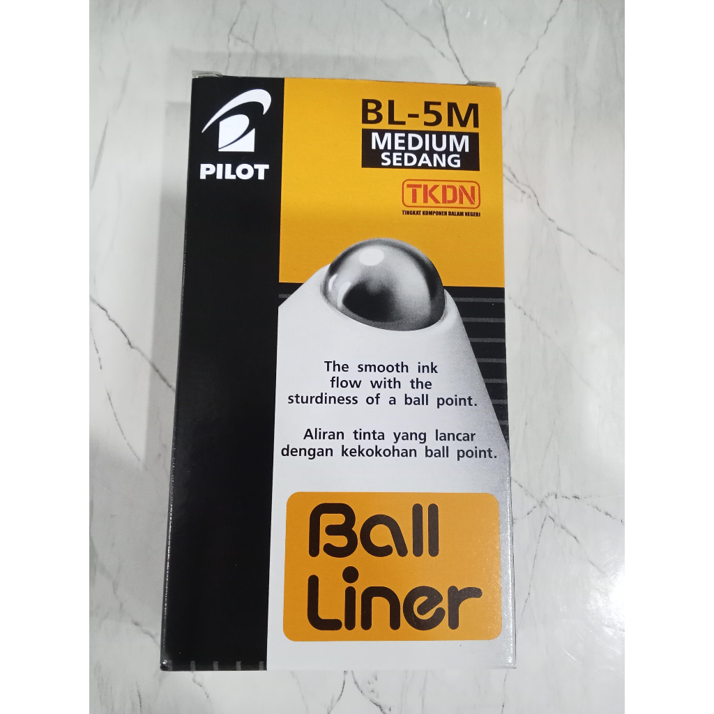 Jual BALLPOINT PILOT BALLINER / PULPEN PILOT BALLINER 0,8mm - BIRU ...