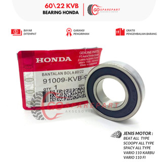 Jual 60\22 BEARING HONDA HONDA BEAT / LAHER RODA HONDA MOTOR SCOOPY ...