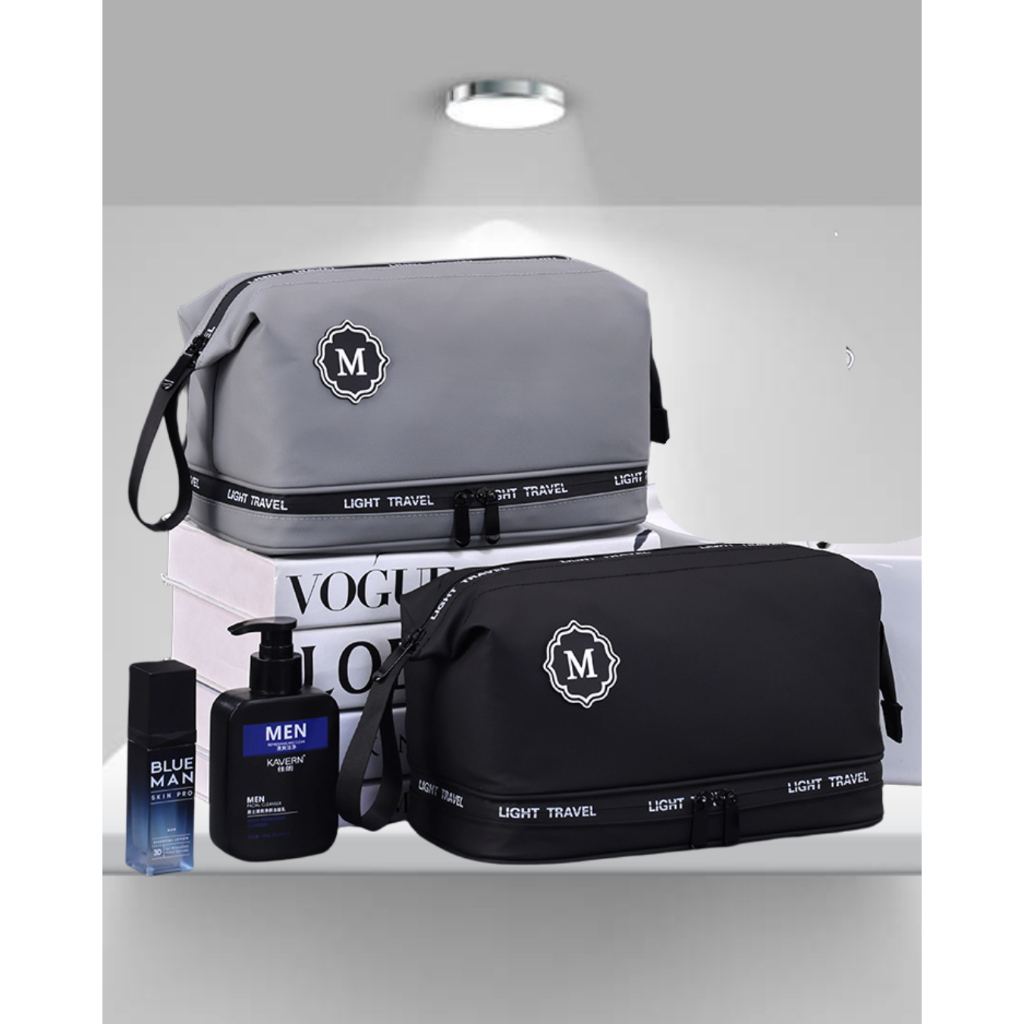 Jual [PREMIUM] Tas peralatan mandi travelling / Toiletry Travel ...