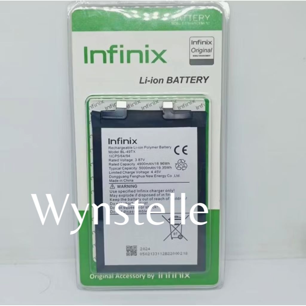 Jual Baterai Batre Batrei Battery Infinix NOTE 30 5G X6711 BL49TX ...