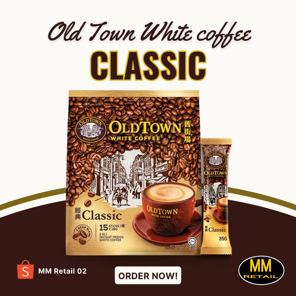 Jual OLD TOWN White Coffee Classic / Old Town White Coffee Sachet 15 ...
